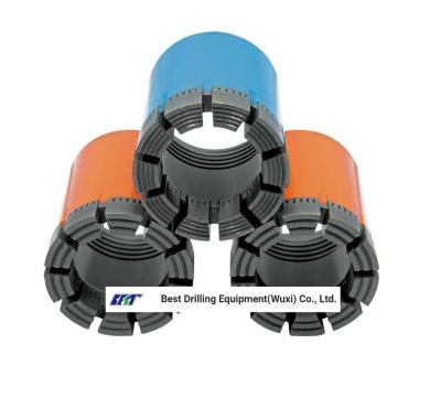 China Bq Nq Hq Pq Impregnated Diamond Core Drill Bit for Wireline Coring for sale