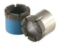 China Threaded Connection Surface Set Diamond Core Bits Nq3 Hq Hq3 Pq for sale