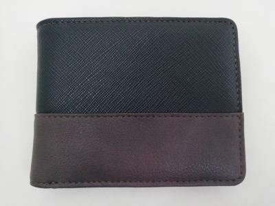 China Synthetic Leather PU Leather Wallet , Two Tone Mens Casual Wallets for sale