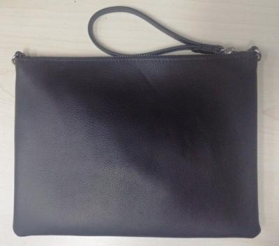 China Leather Canvas PU Bag Sueded Fabric Lady'S Simple Bag Handcarry Loop And Strap for sale