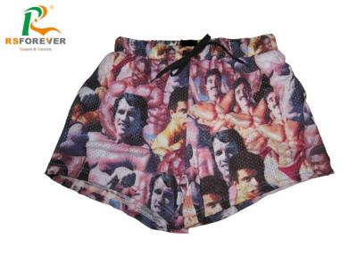 China Custom Polyester Printed Men Board Shorts Full Sublimation Mesh Lining Quick Dry for sale