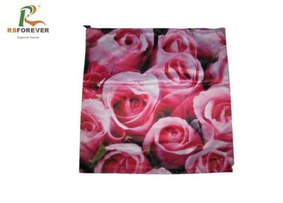 China Home Decor Custom Printed Clothing Floral Cushion Covers 45cm X 45cm Super Soft for sale