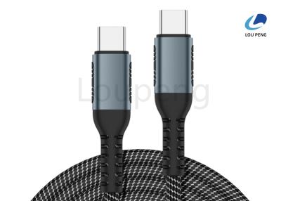 China 000 Bend Lifespan USB Type-C Charging Cable With Aluminum Alloy Connector Material Offering and Durable Charging Solutions for sale
