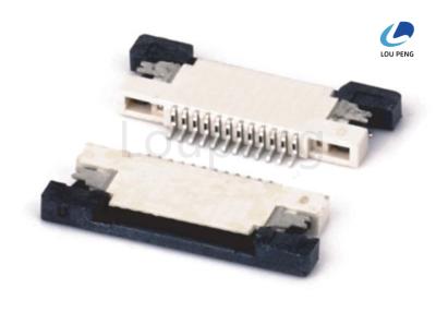 China PPS UL94V0 RoHS FFC Flexible Flat Cable Connector 0.5Amps Current Rating Electrical Connection for Industrial Applications for sale