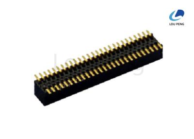 China Polyester UL94V-0 Female Header Connector Featuring Phosphor Bronze Contact Material and Housing for Industrial Electronics for sale