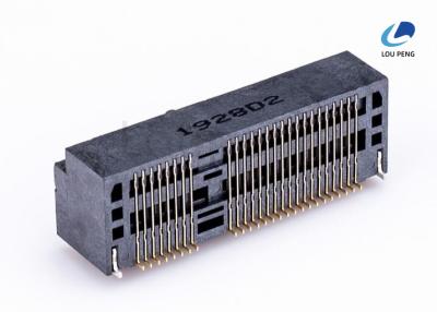 China Insert and Withdraw 500 Cycles Mini PCIe Card Connector Designed with 2.3kgf Max Insertion Force Ensuring Long Lasting Performance for sale