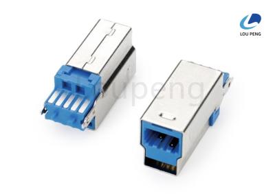 China Selective Plating Contact High Speed USB Connector Ni Plated Shell Connector Designed for Data Transfer and Power Supply for sale