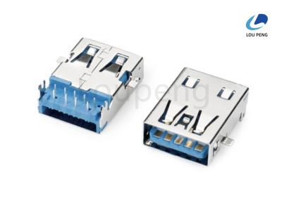 China Shell plated Ni Plated USB Data Transfer Connector Ensuring Connector Extraction Force at a Maximum Rate of 12.5mm Per Minute for Long Term for sale