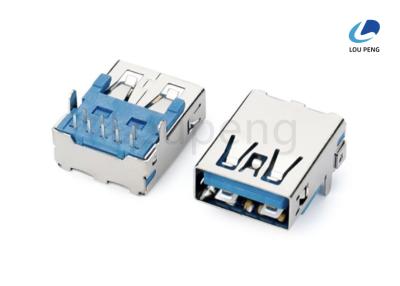 China Overall insertion force 3.57kgf MAX Universal Serial Bus Connector dielectric withstanding AC 100V suitable for electronic device applications for sale
