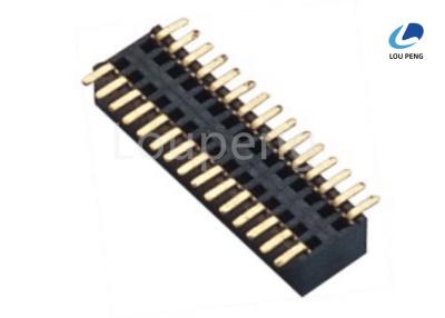 China PA6T30 Percent Glass Fiber Female Header Connector Polyester UL94V-0 Insrlator Material Pitch 0.8mm 1.0mm 1.27mm 2.0mm 2.54mm Designed for Electronic Connections for sale
