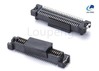 China Up To 250V Board To Board Connector With Gold Plating Over Nickel Terminal And Post Material And Power Pin Contact Resistance 20mΩ Max for sale