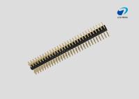 China Pin Header 2x30pin 2.00mm pitch horizontal for sale