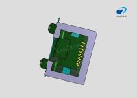 China RJ45 jack Cat.5 SMT angled for sale