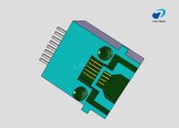 China RJ45 jack Cat.5 SMT angled for sale