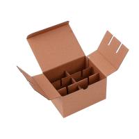 China Customized Logo Kraft Paper Container Structure Design More for sale