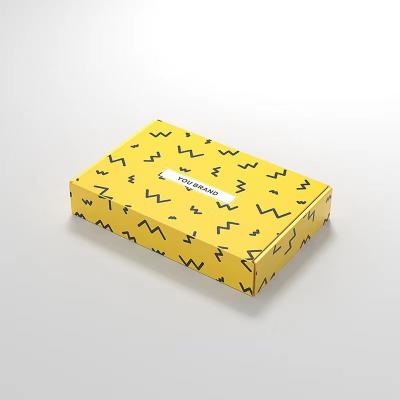 China Biodegradable Glossy Lamination Corrugated Paper Box Small Corrugated Shipping Boxes for sale