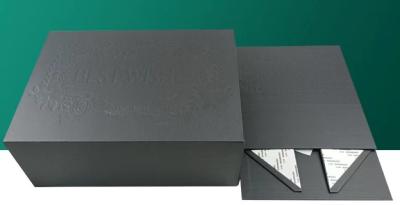 China Foldable Multiple Size Cardboard Gift Packaging Box With Magnetic Closure for sale