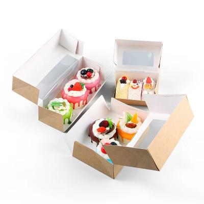China Cupcake Food Container Paper Box for sale
