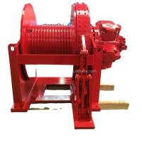 China 10Tons Ship Deck Hydraulic Winch Lifting Crane for Smooth Loading and Unloading for sale