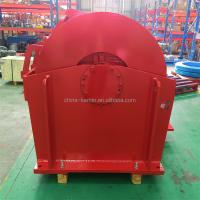 China 10Tons Ship Deck Hydraulic Winch Lifting Crane for Smooth Loading and Unloading for sale