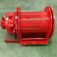 China 10Tons Ship Deck Hydraulic Winch Lifting Crane for Smooth Loading and Unloading for sale