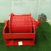 China 10Tons Ship Deck Hydraulic Winch Lifting Crane for Smooth Loading and Unloading for sale