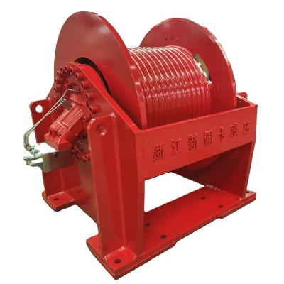 China Fonte de energia hidráulica 55000LBS 25 toneladas Guincho para guindaste móvel e máquina de perfuração à venda