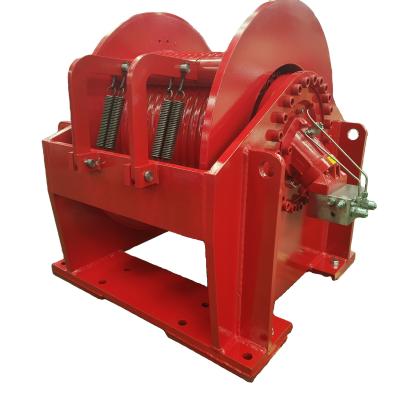 China Fonte de energia hidráulica 55000LBS 25 toneladas Guincho para guindaste móvel e máquina de perfuração à venda