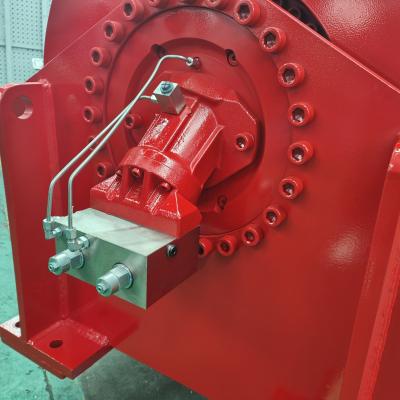 China Fonte de energia hidráulica 55000LBS 25 toneladas Guincho para guindaste móvel e máquina de perfuração à venda