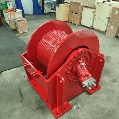 China Fonte de energia hidráulica 55000LBS 25 toneladas Guincho para guindaste móvel e máquina de perfuração à venda