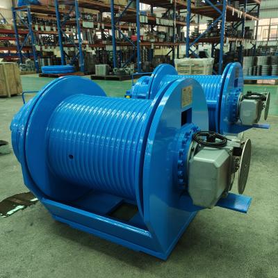 China ODM 1200W Heavy Duty 22mm 50mm 64mm Anchor Chain Wheel Clutch Winches para Navio de Marinha à venda