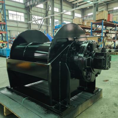 China Guincho hidráulico de 50KN com motor GM para guindaste e guincho de ancoragem marinha 11000LBS à venda