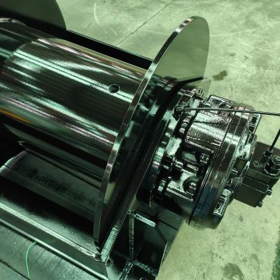 China Guincho hidráulico de 50KN com motor GM para guindaste e guincho de ancoragem marinha 11000LBS à venda