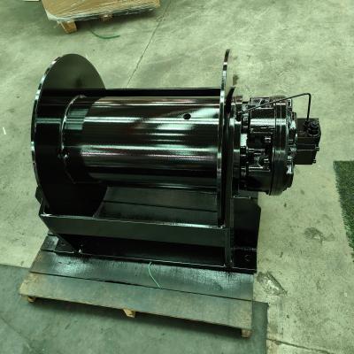 China Guincho hidráulico de 50KN com motor GM para guindaste e guincho de ancoragem marinha 11000LBS à venda