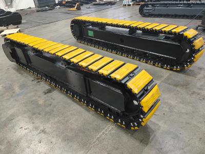 Cina Sistema di telaio a rotaia in gomma e acciaio 35T con motore idraulico in vendita