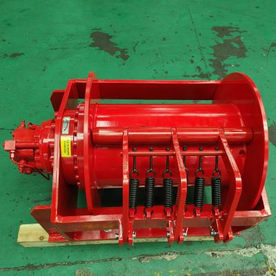 China Máquina de elevação de guincho hidráulico de alta capacidade 0,5-30 toneladas 1200W Potência para plataforma de perfuração à venda