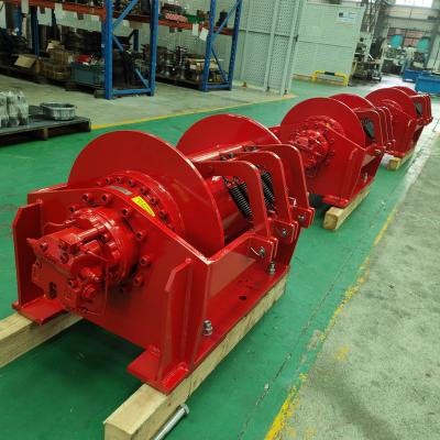 China Máquina de elevação de guincho hidráulico de alta capacidade 0,5-30 toneladas 1200W Potência para plataforma de perfuração à venda