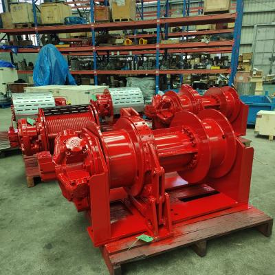 China Andere spanning aangepaste hydraulische lier van 6 ton voor boormachines en mijnbouwapparatuur Te koop