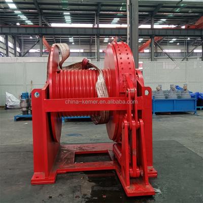 Cina Acciaio ad alto tenore di carbonio 30 tonnellate 50 tonnellate Ancoraggio sul ponte navale Vintello idraulico per sollevamento e trazione in vendita