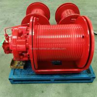 China Hydraulic Winch for Mining Drilling Rig Wire Rope in Speed and Powerful for sale