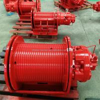 China Hydraulic Winch for Mining Drilling Rig Wire Rope in Speed and Powerful for sale
