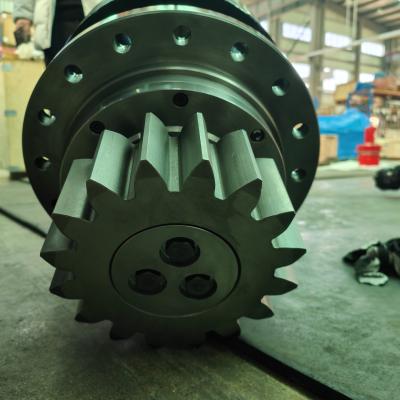 China Excavadora Swing Motor Reduction Assy Assembly com 200 kg de peso e 0-100 velocidade de saída à venda