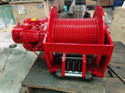 China Staal 3 ton marine enkele trommel hydraulische lier met hydraulische krachtbron Te koop