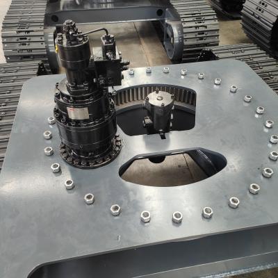 China Middle Beam Hydraulic Slewing Device for Custom Track Chassis on Drilling Rig Crusher for sale