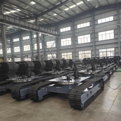China Middle Beam Hydraulic Slewing Device for Custom Track Chassis on Drilling Rig Crusher for sale