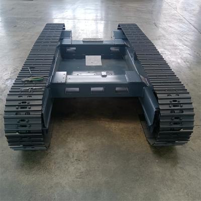 China Chassis de carris de aço pesado de 25 toneladas para máquinas industriais e para carroças resistentes à venda