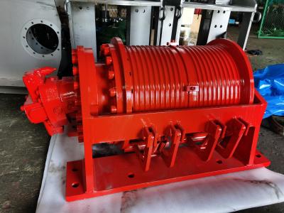 China Industriële kwaliteit 0-650KN Vermogen Hydraulische motor Dubbele trommelwinch voor industriële Te koop