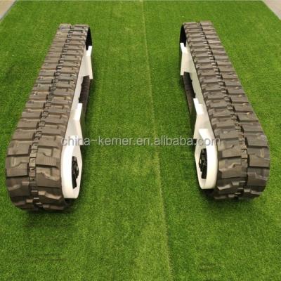 China Deel nr. KRT1500 Chassis voor graafmachines met rubberen spoor 5 ton voor industriële toepassingen Te koop