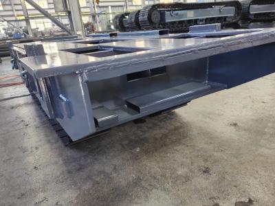 Cina Negozi di materiali da costruzione Sottocarriera per carrelli in acciaio su misura con motore idraulico in vendita