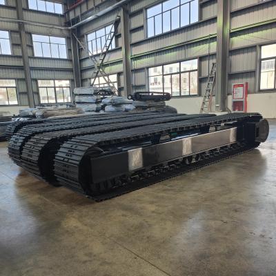 China Machinery Repair Shops Steel Crawler Track Onderstel voor Track Mobile Crusher Te koop